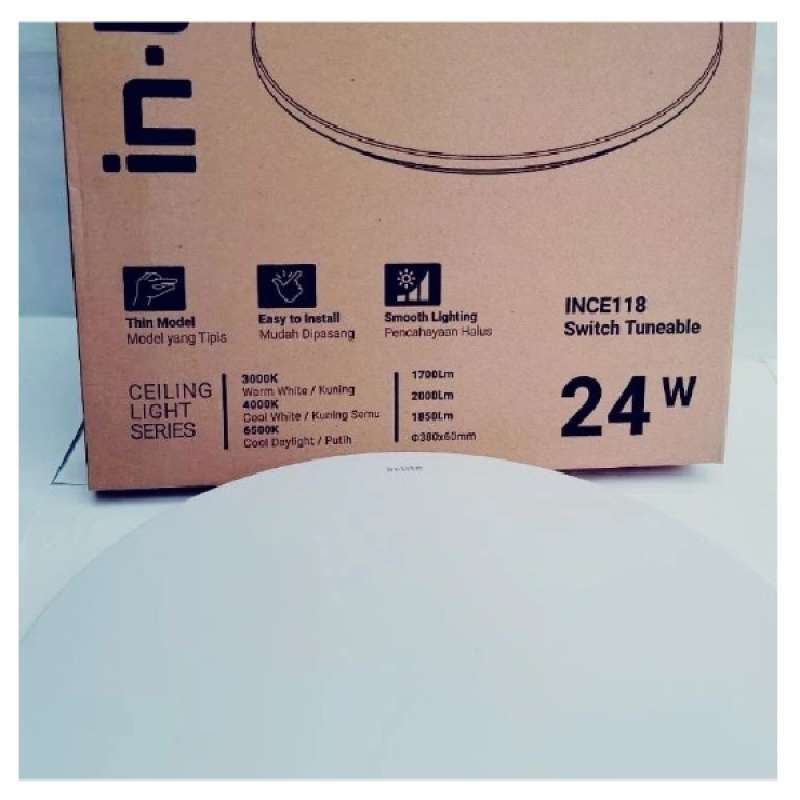 Promo Lampu Ceiling Led Tuneable Tricolour 24w - Ince118st - Inlite ... Promo Lampu Ceiling Led Tuneable Tricolour 24w - Ince118st - Inlite ...