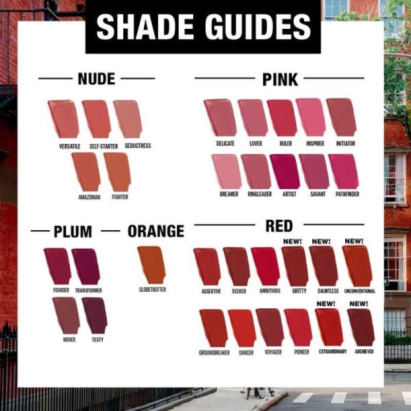 Jual Maybelline - Superstay Matte Ink Liquid Lipstick - 220 Ambitious ...