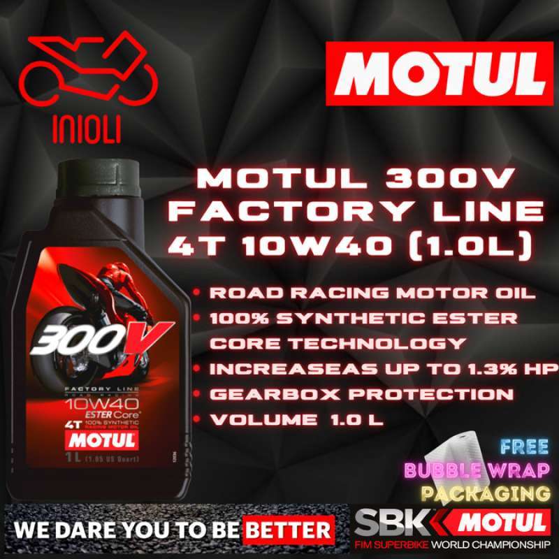 Promo Oli Motul 300v Factory Line Road Racing 10w40 1l Diskon 23% Di Seller Carlos Dareen ...