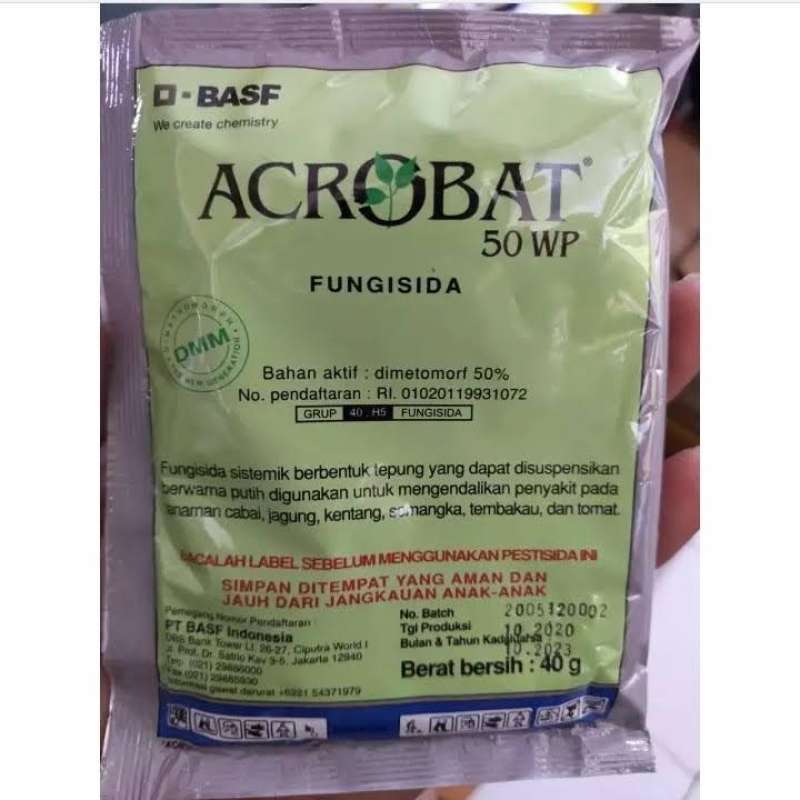 Jual fungisida acrobat 50 wp di Seller ZOLARA TANI - Klompangan, Kab ...