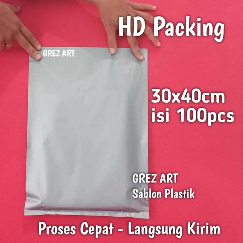 Jual Plastik HD Packing Olshop ukuran 30X40cm TEBAL (isi 100pcs) di ...