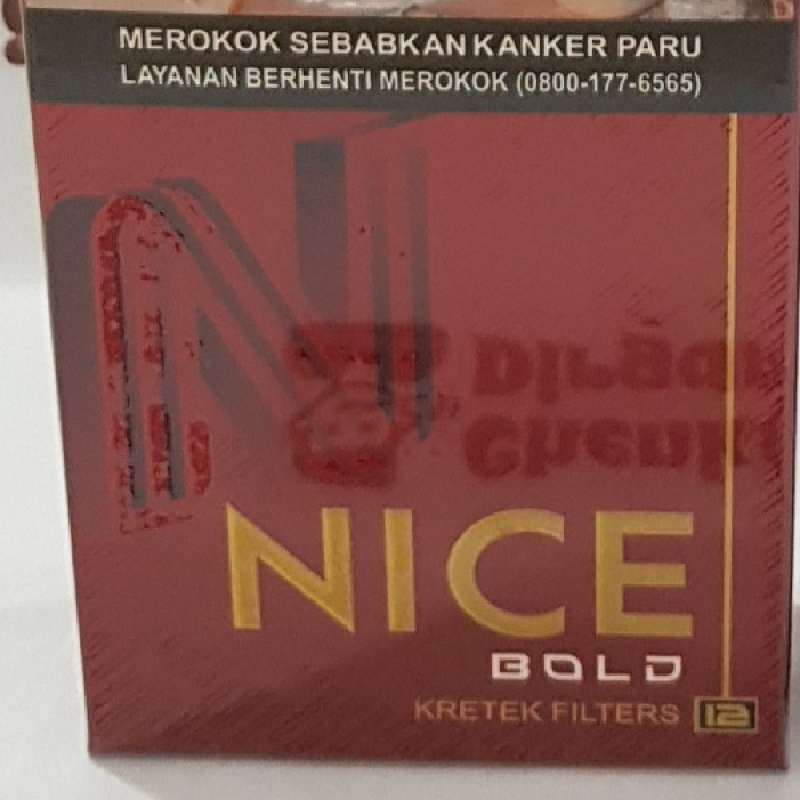 Jual Rokok Nice Bold - 12 Batang Di Seller Dirgantara Ahmad - Sindang ...