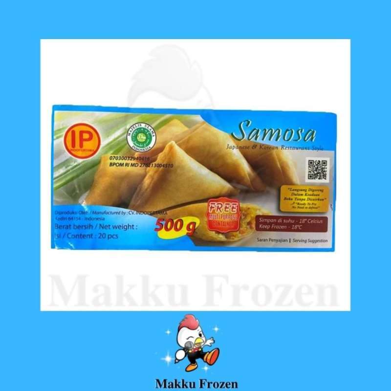 Jual IP Samosa ala Jepang Korea (Isi 20 pcs), Makanan Beku 500g HALAL ...