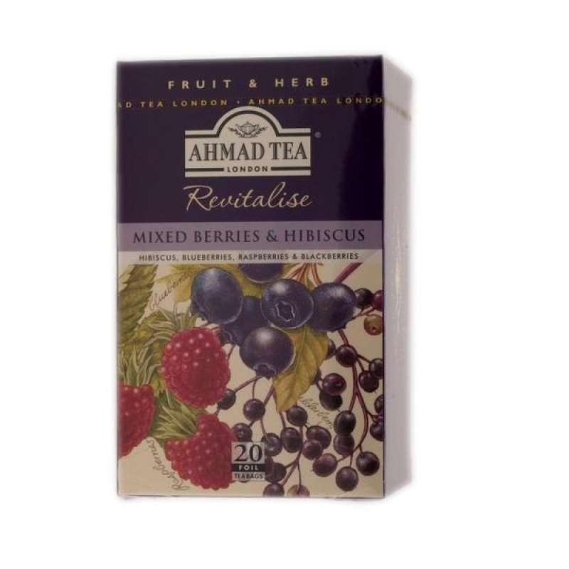 Jual Ahmad Tea London Teh Buah Dan Herbal Campuran Rasa Beri 40 G Di ...