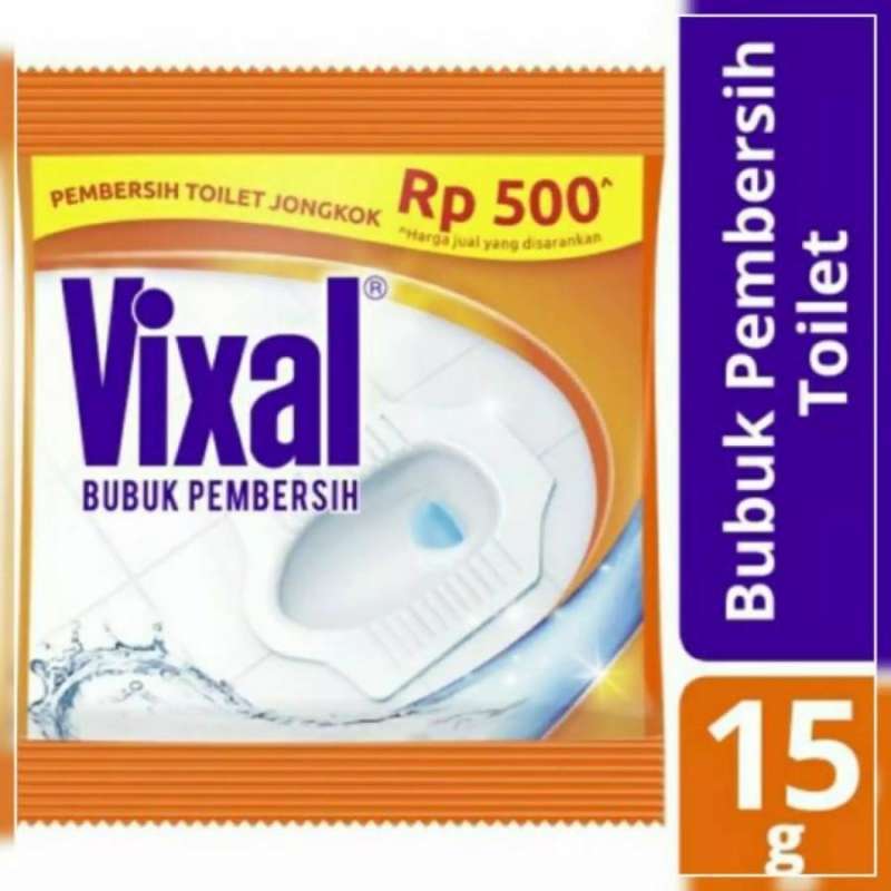 Jual Vixal Bubuk Pembersih Toilet Sachet 15gr Di Seller Toko Bersahaja ...