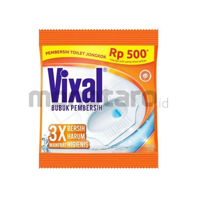 Jual Vixal Bubuk Pembersih Toilet Sachet 15gr Di Seller Toko Bersahaja ...