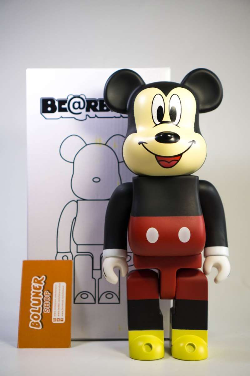 Jual Figure Bearbrick Mickey Mouse 90th Anniversary Be@rbrick 400% Di ...