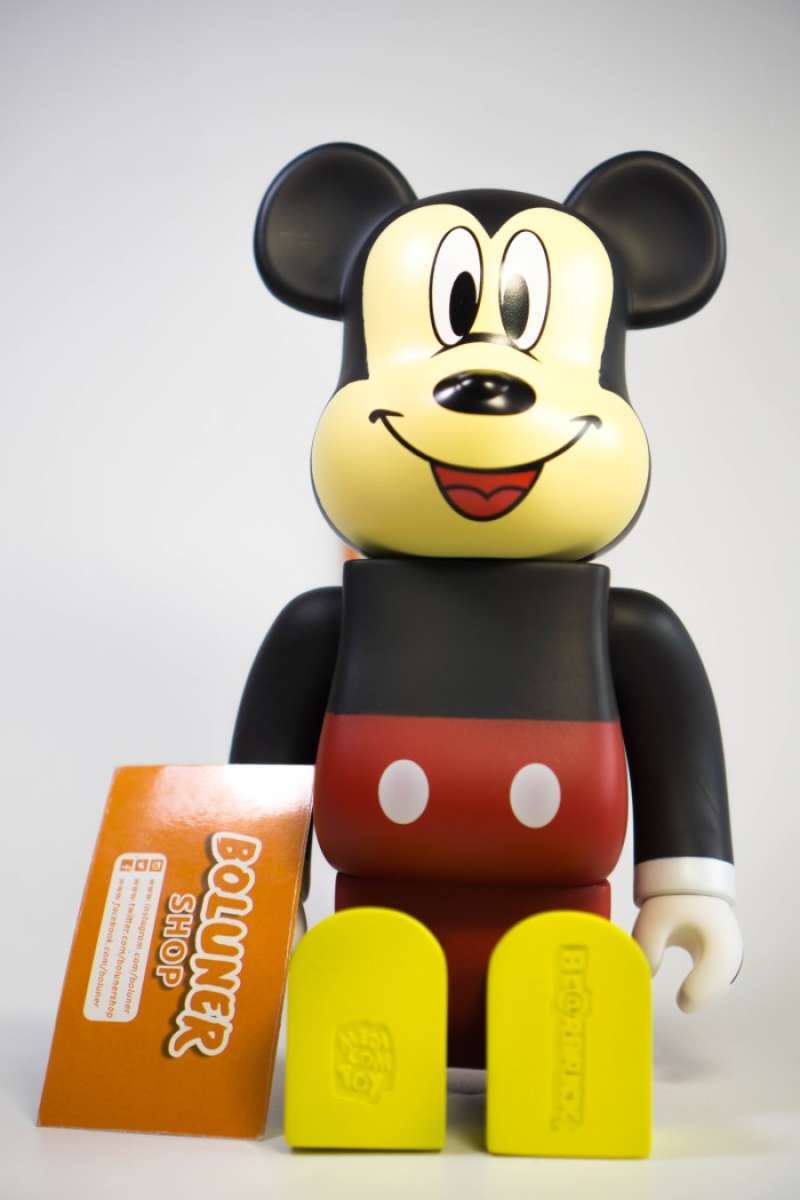 Jual Figure Bearbrick Mickey Mouse 90th Anniversary Be@rbrick 400% Di ...