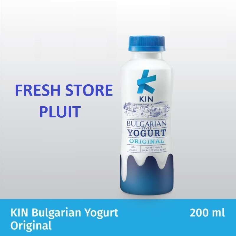 Jual KIN BULGARIAN YOGURT ORIGINAL 200 ML di Seller FRESTIVE SUPERMARKET OTISTA - Kota Jakarta ...