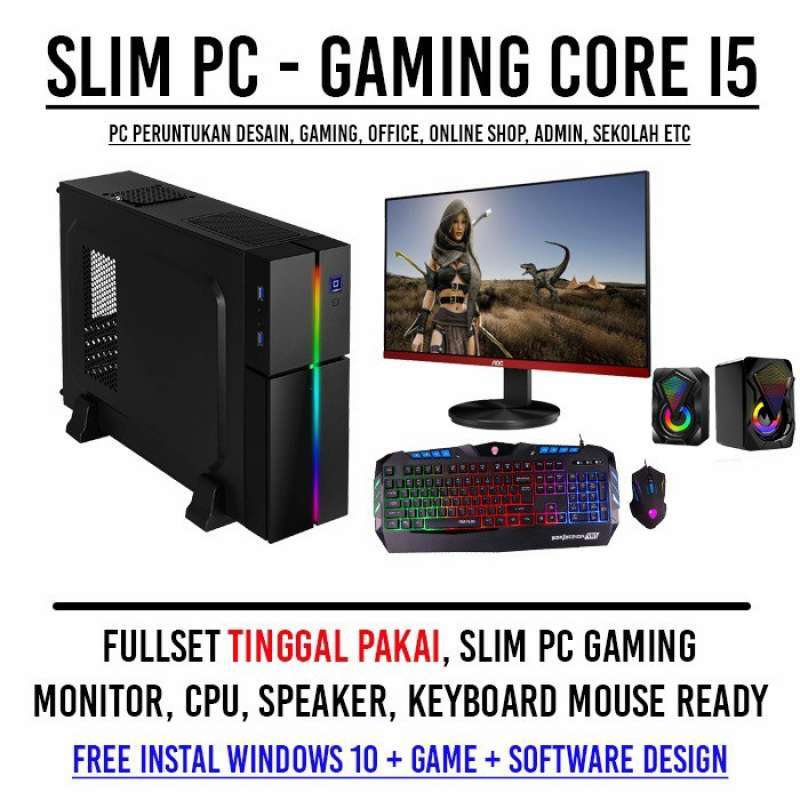 Jual NEW Mini Komputer Pc Core i5 Gaming Desain Super di Seller Cullen ...