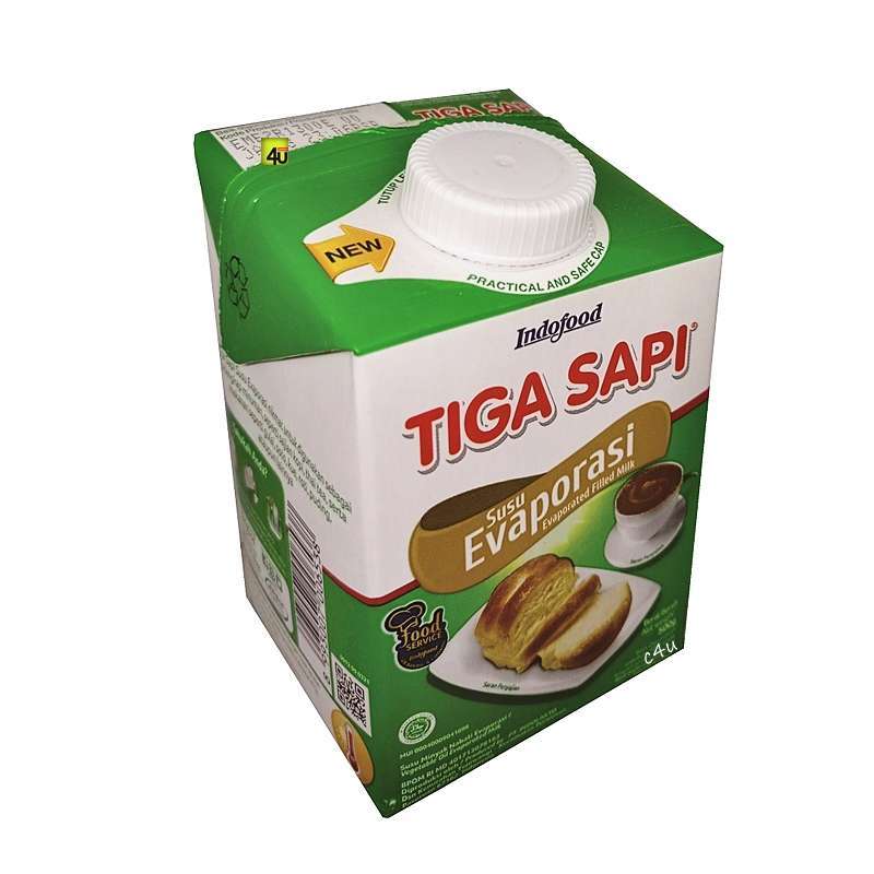 Jual Indofood TIGA SAPI - Susu Minyak Nabati EVAPORASI - 500g di Seller ...