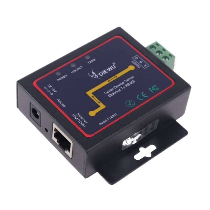 Jual (3C) Modul Konverter Serial Server Rj45 Ke Rs485 Lan Ethernet ...