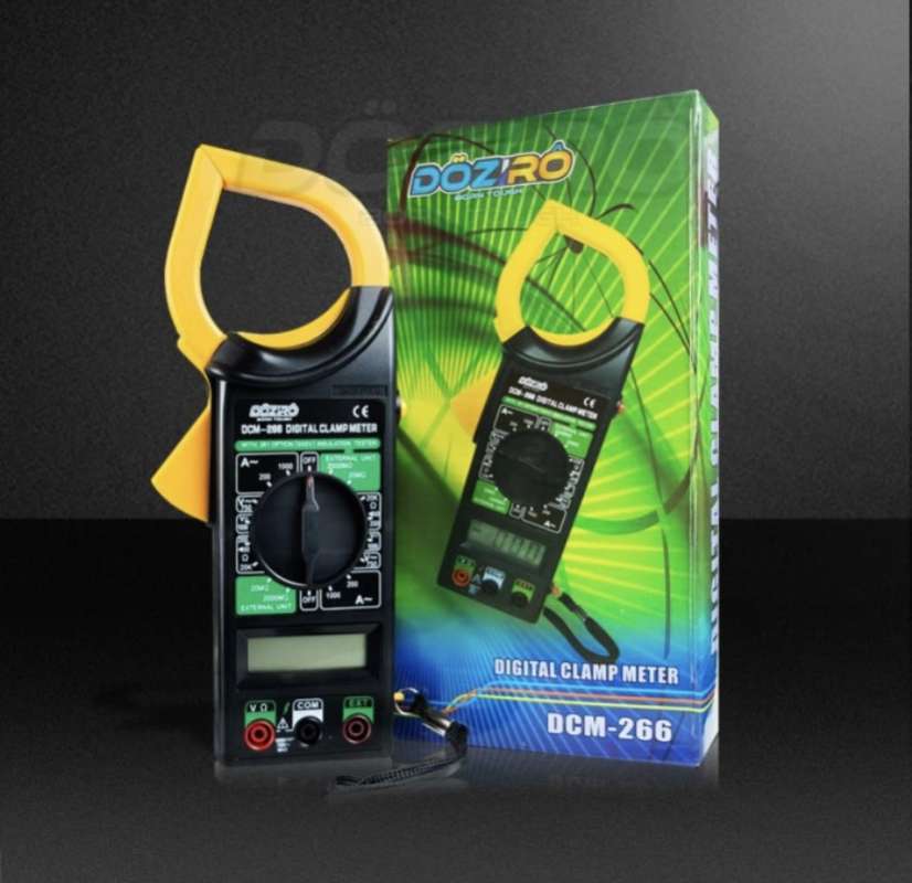 Promo Multimeter Digital Clamp Meter DOZIRO DCM-266 / Tang Ampere Digital Diskon 21% di Seller ...