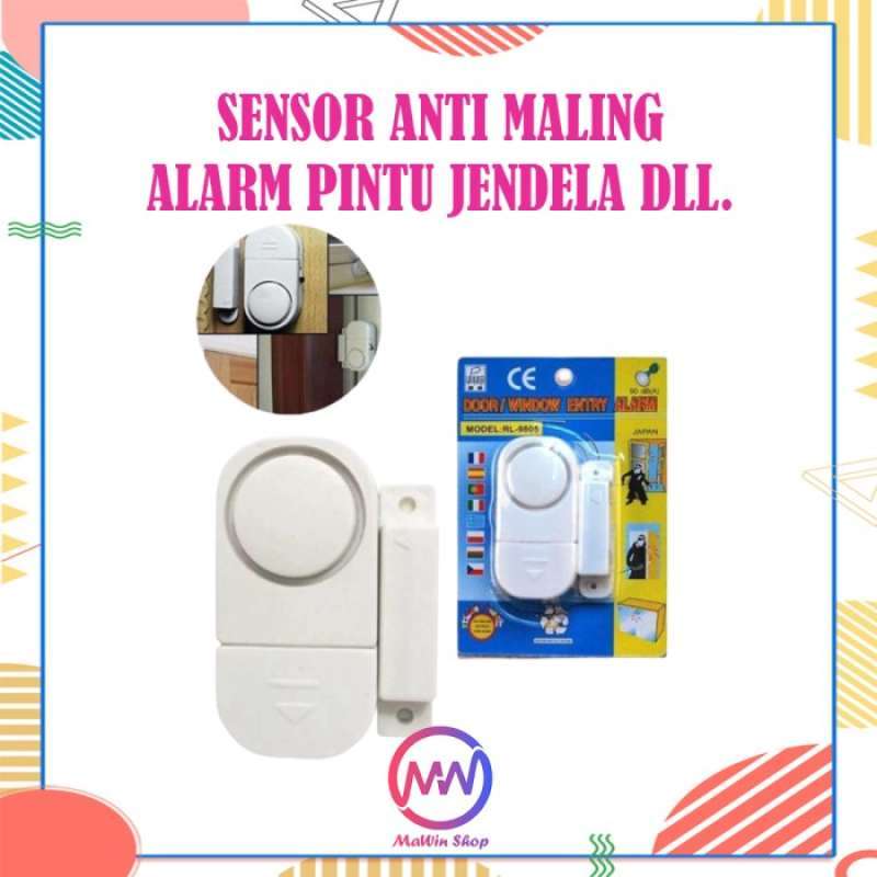 Jual Alarm Pintu Lemari Jendela / Sensor Anti Maling di Seller ...