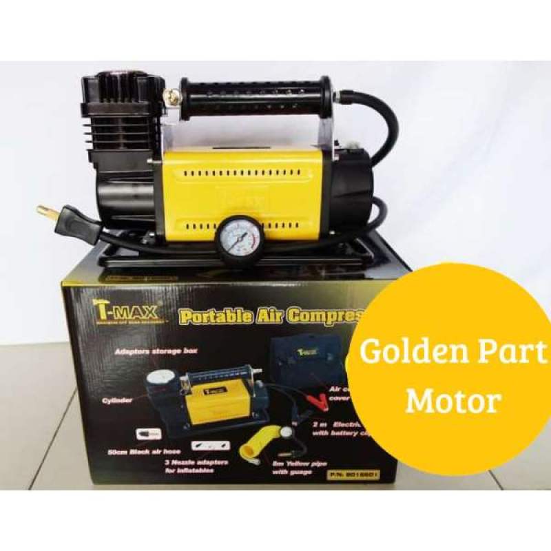 Jual T-Max Portable Air Compressor ( Kompresor Udara untuk Pompa Ban ...