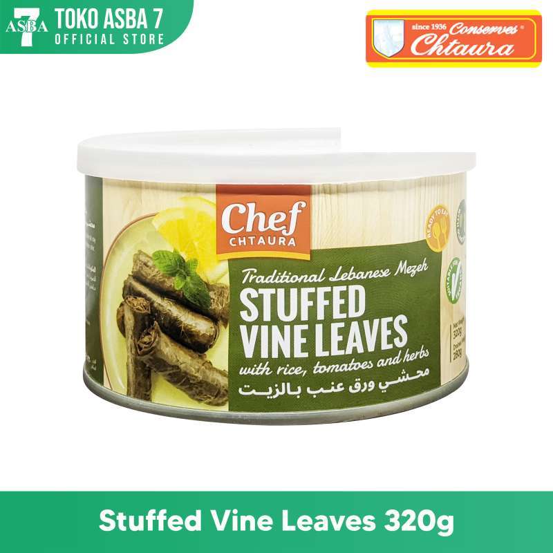 Jual Conserves Chtaura Chef Chtaura Stuffed Vine Leaves 320g di Seller ...