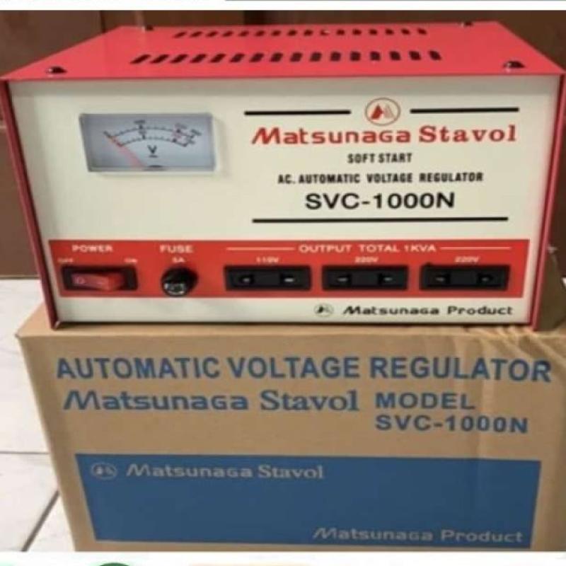 Jual STABILIZER MATSUNAGA SVC-1000N Penstabil Tegangan Listrik 1000 ...