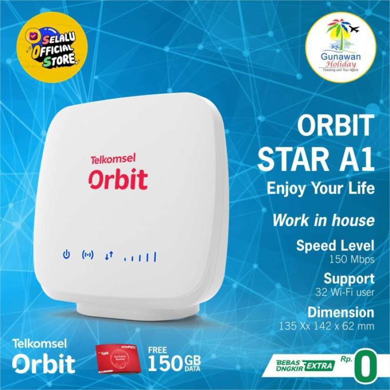 Promo Telkomsel Orbit Star A1 Modem Router Advan 4G Wifi Home Router di ...