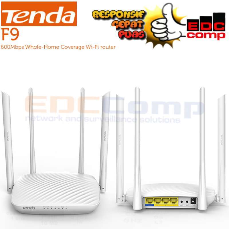 Jual Tenda F9 Wireless Router 600Mbps/Wireless Router Tenda F9 4 ...