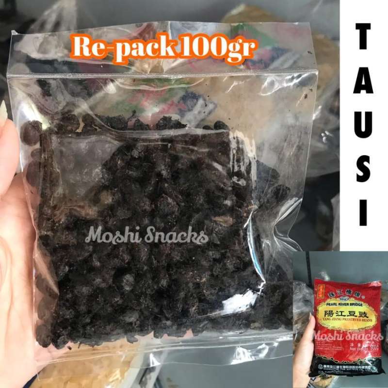 Promo Tausi Kering PRB 100gr / Taosi / Kacang Kedelai Hitam Fermentasi ...