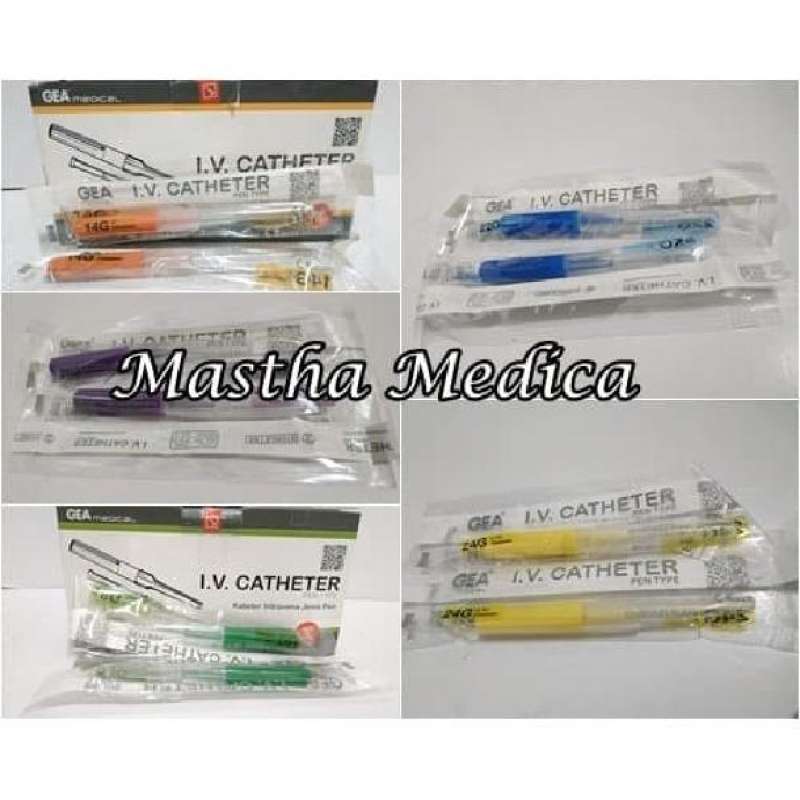 Promo Jarum Infus Gea Iv Catheter Inflo Abbocath Gea Box Diskon 17% Di ...