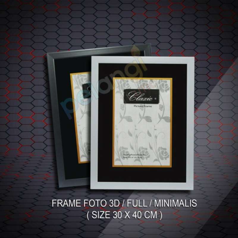 Promo Bingkai Foto 3D / Boox / 30X40Cm Diskon 15% di Seller Myisha ...