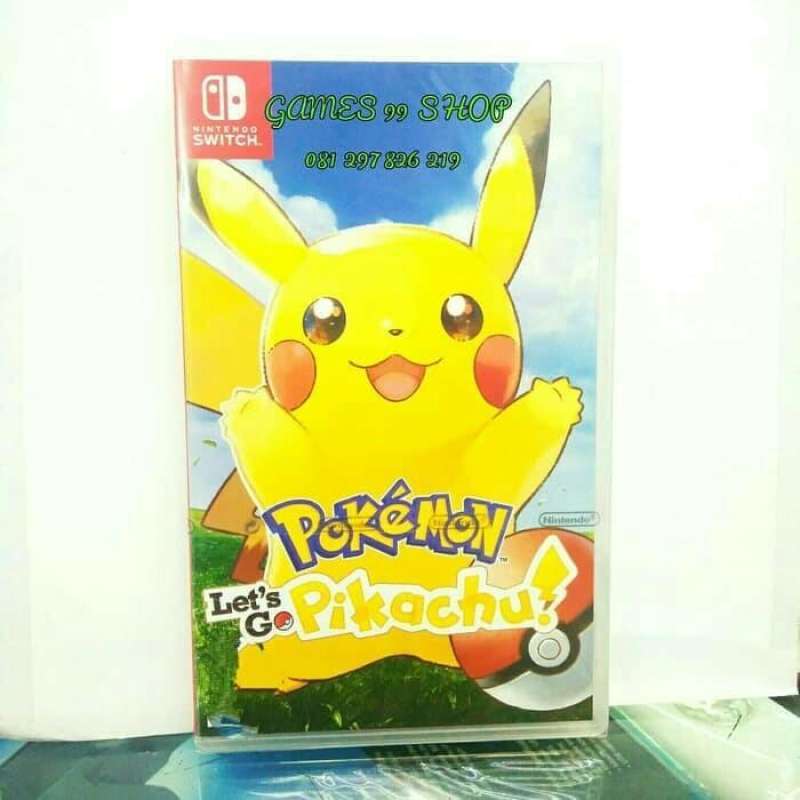 Jual Nintendo Switch Pokemon Let'S Go Pikachu di Seller GAMES 99 SHOP ...