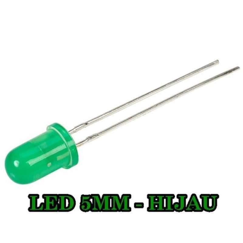Jual LED Hijau 5mm Led 5mm led warna hijau - lampu led 5 mm hijau di ...