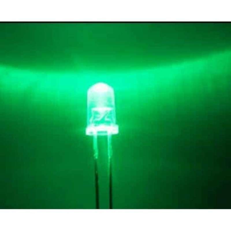 Jual LED Hijau 5mm Led 5mm led warna hijau - lampu led 5 mm hijau di ...