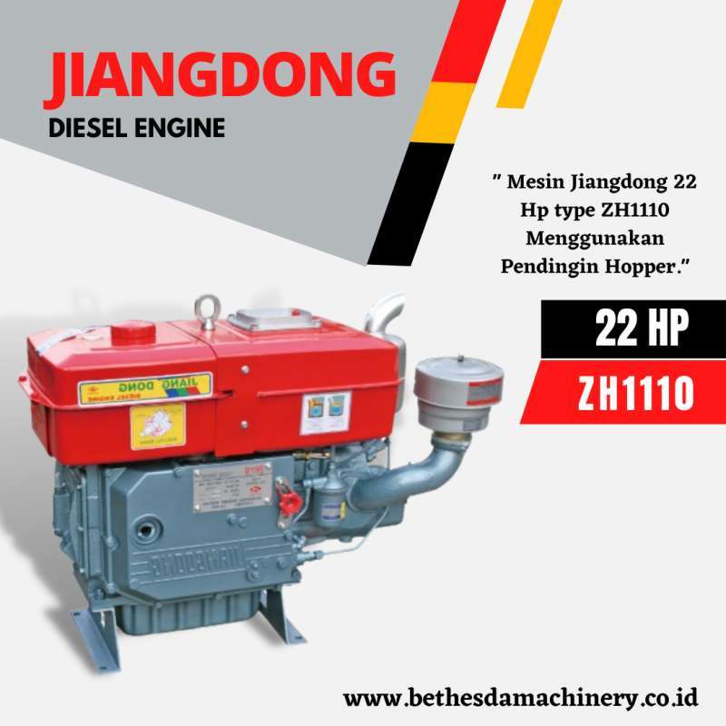 Jual Mesin Penggerak 22 Hp Jiangdong Zs 1110 Diesel Engine Serbaguna Di Seller Bethesda ...