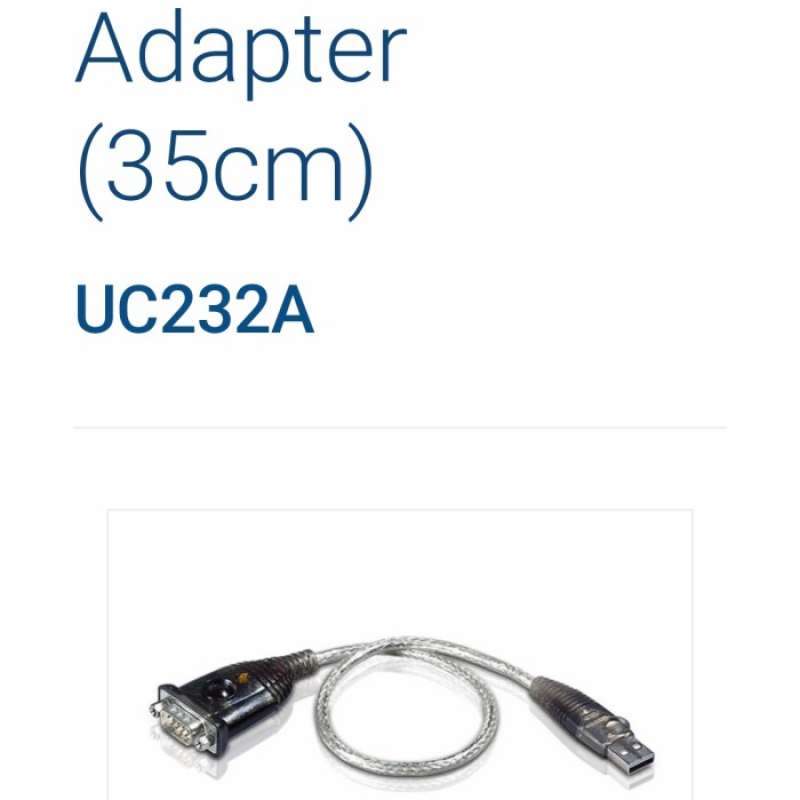 Jual Aten USB to Serial (UC232A) Ori di Seller Cullen darrel ...
