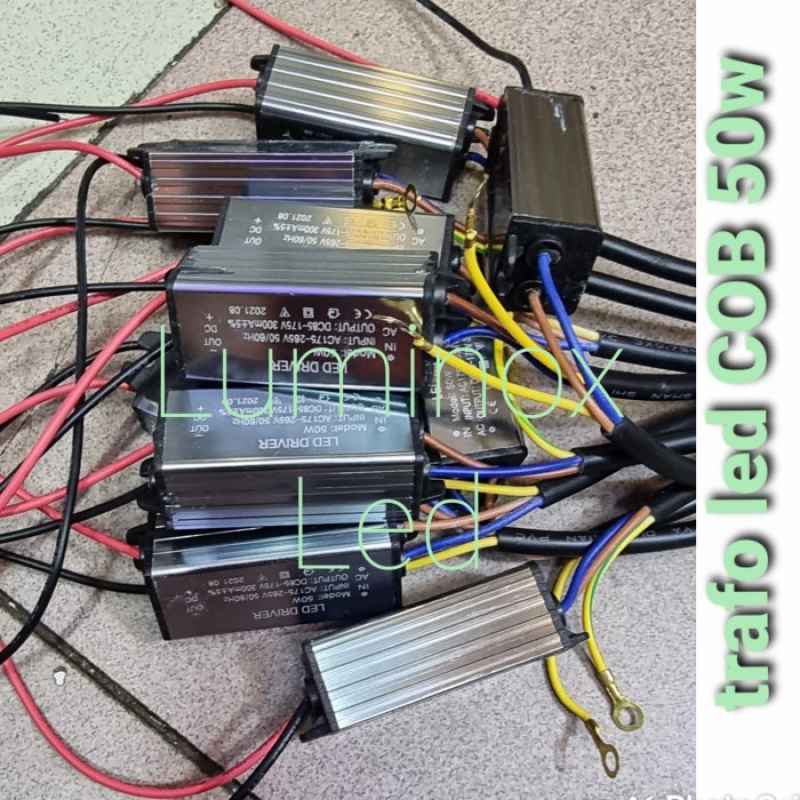 Jual Trafo Pju Cobra Dan Sorot Led 50W 50 Watt Driver Jalan Led 50Watt ...