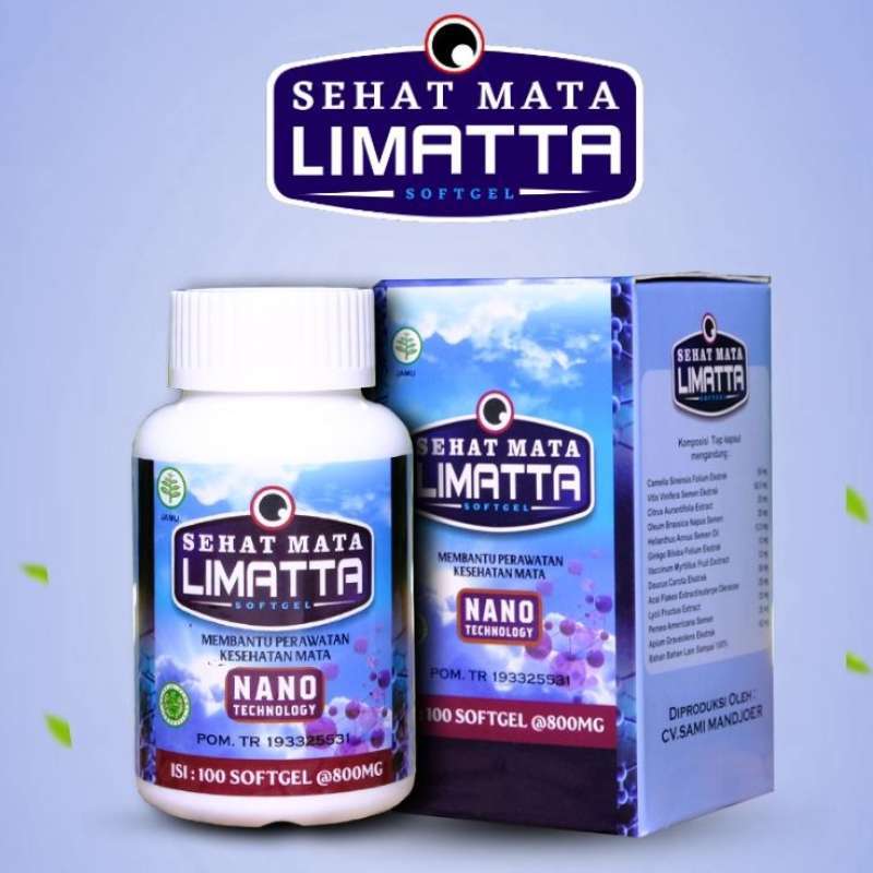 Promo Obat Mata Buram,, Katarak, Diplopia - Limatta Sehat Mata Softgel ...