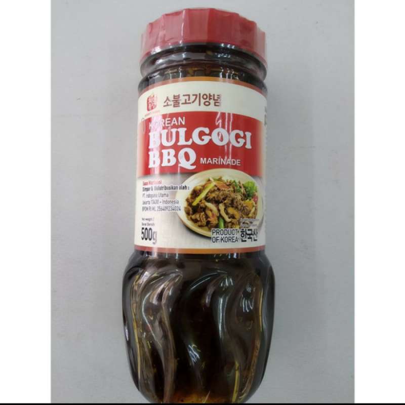 Jual Jinsung korean Bulgogi Bbq marinade sauce 200 gram / saus marinasi ...