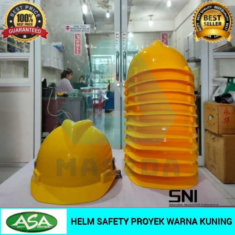 Jual HELM PROYEK SNI ASA / HELM SAFETY WARNA KUNING ORIGINAL di Seller ...