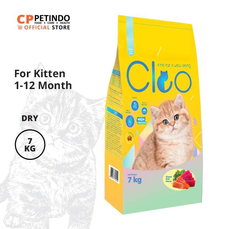 Jual Cppetindo Cleo Cat Food Kitten Ocean Fish 7 Kg - Pick Up Di Seller Cppetindo Official Store ...