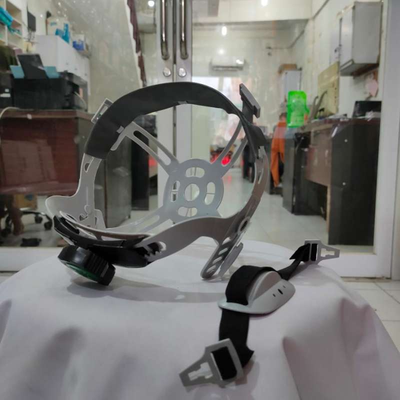 Jual Inner helm Putar Fastrack Hijau, Rangka helm proyek dan tali dagu ...