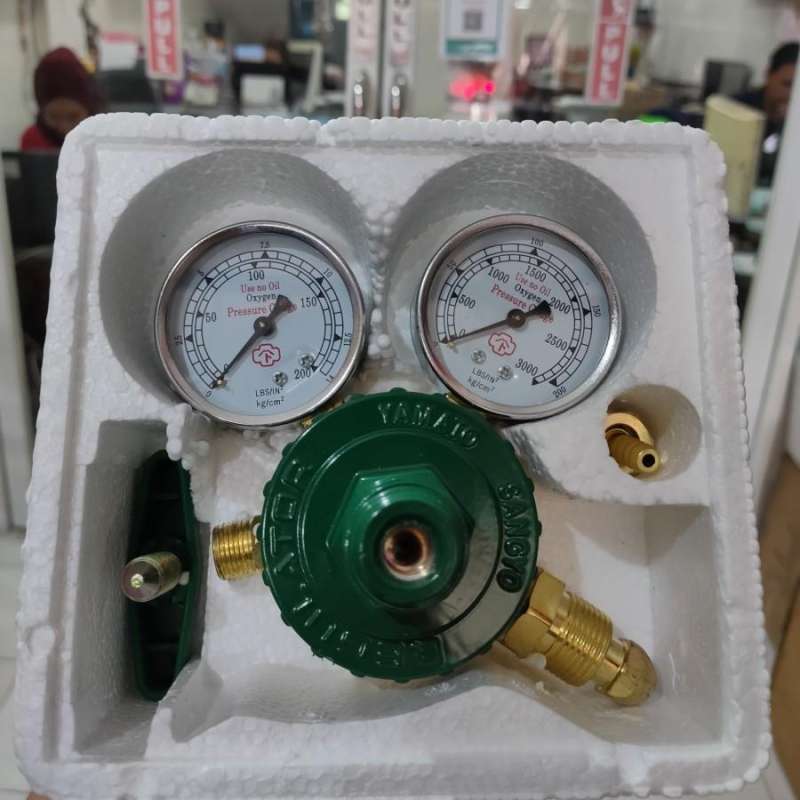 Jual Max Yamato Yr-76 Regulator Las Oksigen Max Yamato Tabung Gas Oxygen Di Seller Global Teknik ...