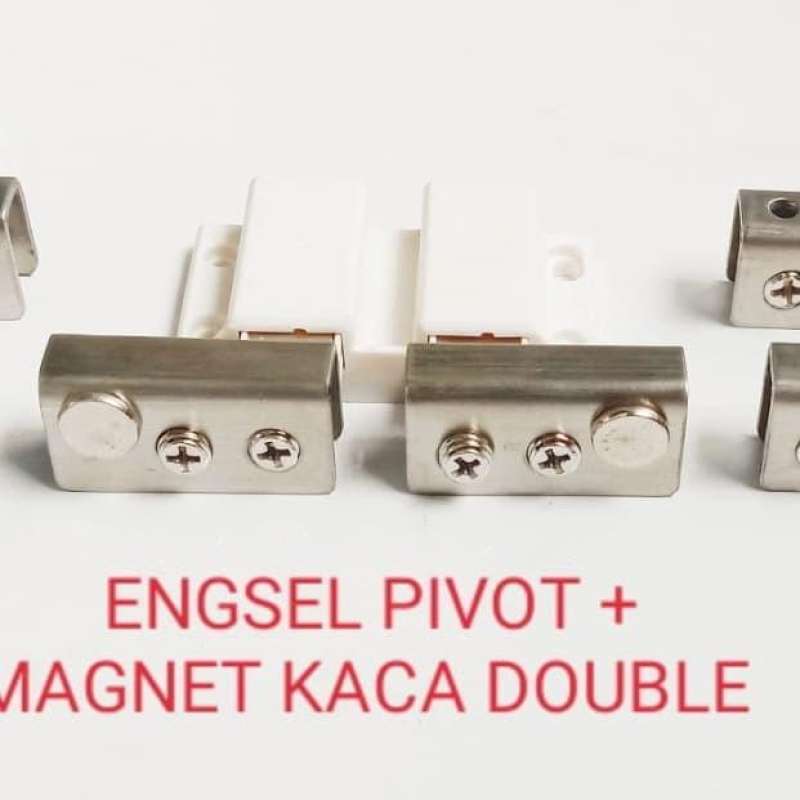 Jual ENGSEL PIVOT KACA DOUBLE 5mm - 10mm STAINLEIS STEEL di Seller The ...