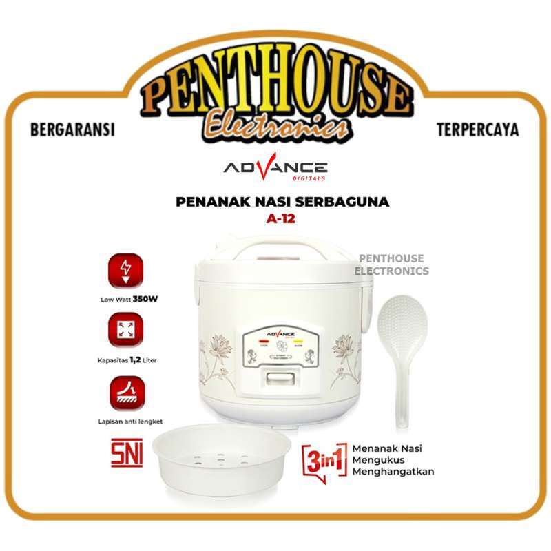 Jual Advance Rice Cooker 1.2L A12 / Penanak Nasi Magic com 1.2 Liter A ...