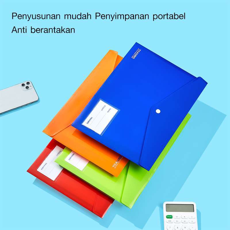 Jual Map Dokumen Kancing Garis Miring Seri Cb1707 - A5 Merah Di Seller ...