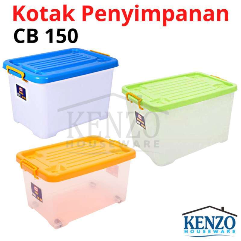 Jual Free Ongkir Container Box Shinpo Cb 150 Liter Kontainer Storage ...