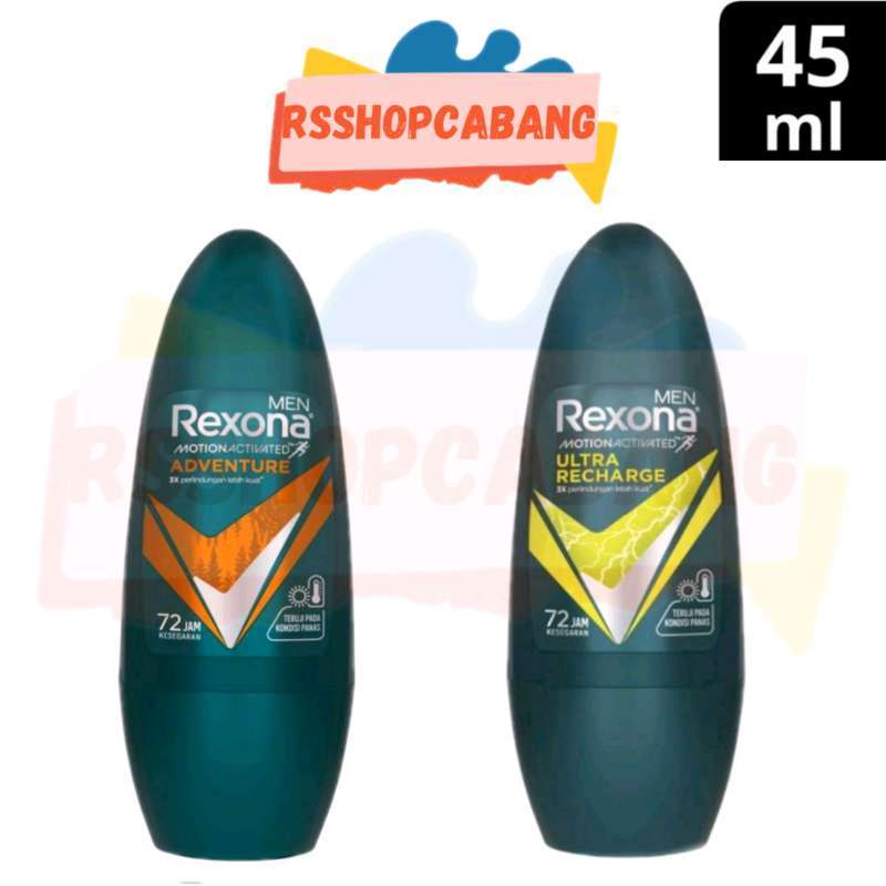 Jual REXONA MEN 45 ML DEODORANT ROLL ON 45ML di Seller Rsshop cabang - Kebayoran Lama Utara ...