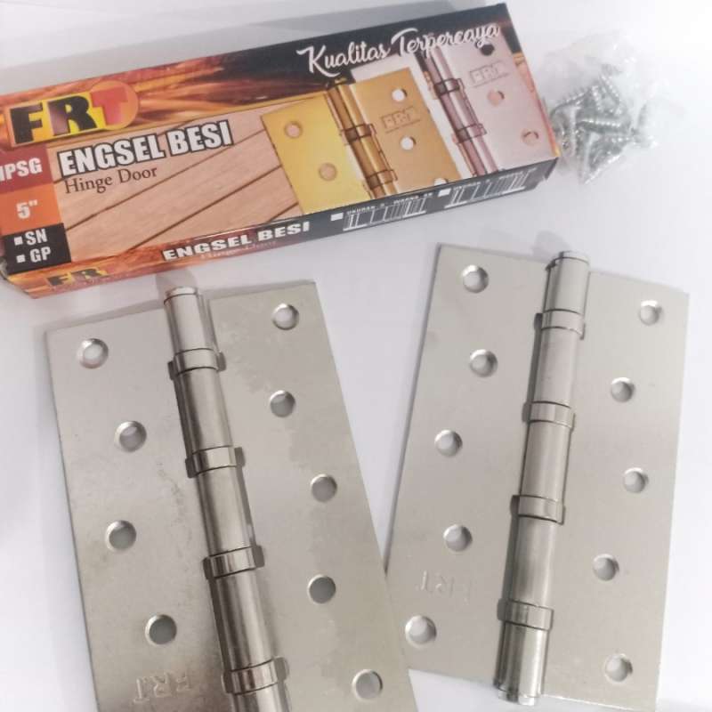 Jual Engsel pintu, engsel jendela 5 inch, door hinge FRT SN di Seller ...