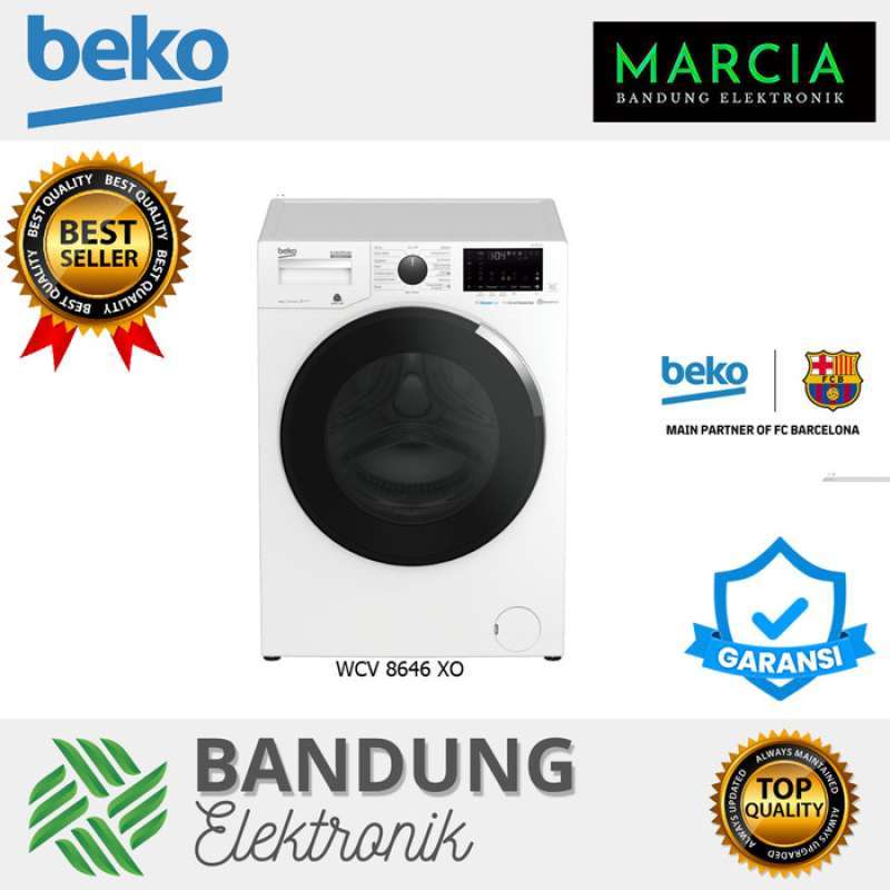 Jual WCV8646XO | MESIN CUCI FRONT LOADING 8K PROMO BEKO | BEKO WCV8646X0 di Seller Bandung ...