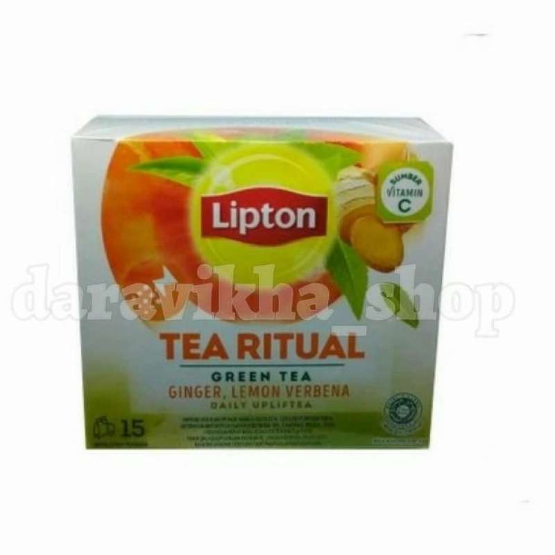 Jual Lipton Tea Ritual Ginger Lemon Verbena 15's / Teh di Seller Daravikha_shop - Sarua (Serua ...