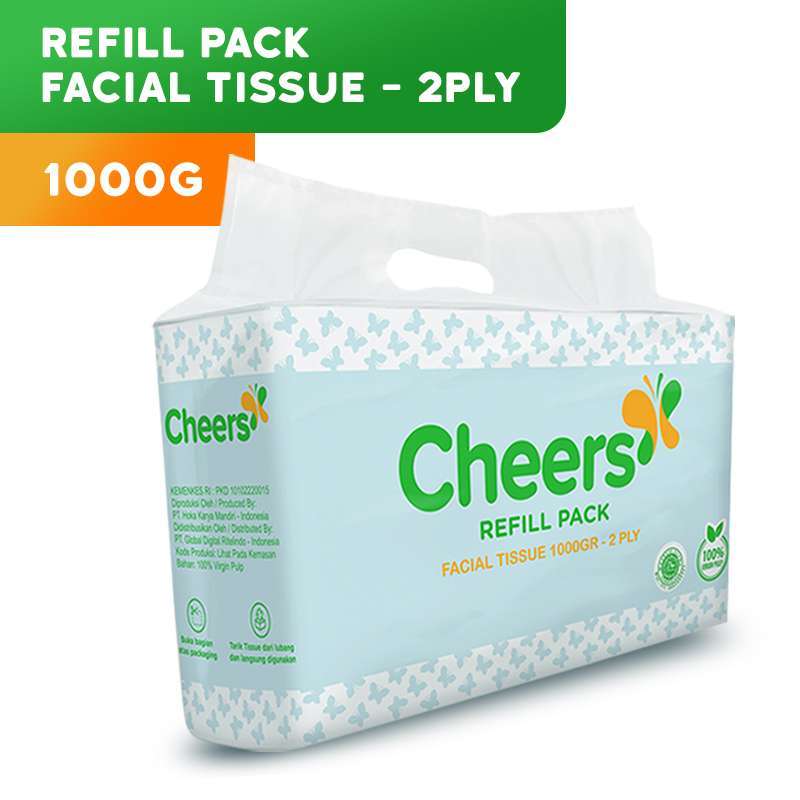 Promo Bandung - Cheers Facial Tissue [1000 g] Diskon 37% di Seller ...
