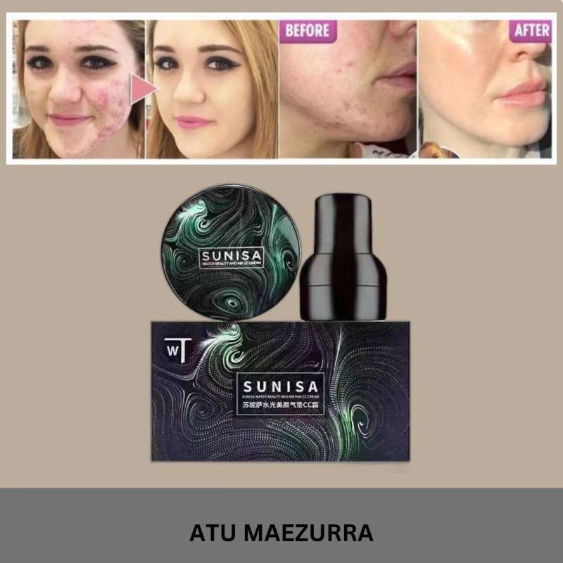Promo 【bpom】sunisa Bioaqua X Sunisa Original 100% Air Cushion Bedak ...