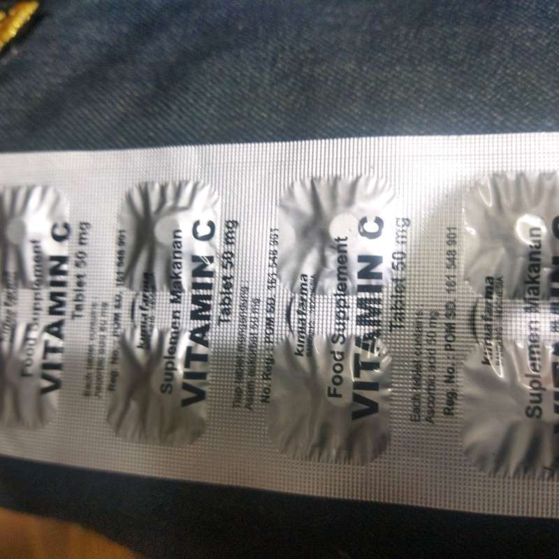 Jual Vitamin C strip original di Seller Toko obat sumber jaya - Kota ...