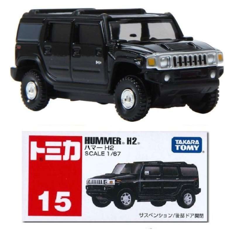 Jual Tomica 15 Hummer H2 Hitam Black Takara Tomy Diecast Mobil Mainan Anak di Seller DENTA TOYS ...
